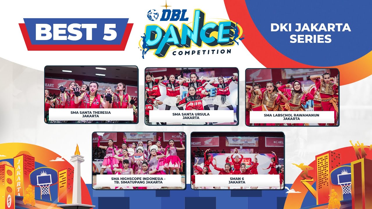 BEST 5 DBL DANCE COMPETITION DKI JAKARTA CHAMPIONSHIP SERIES - YouTube