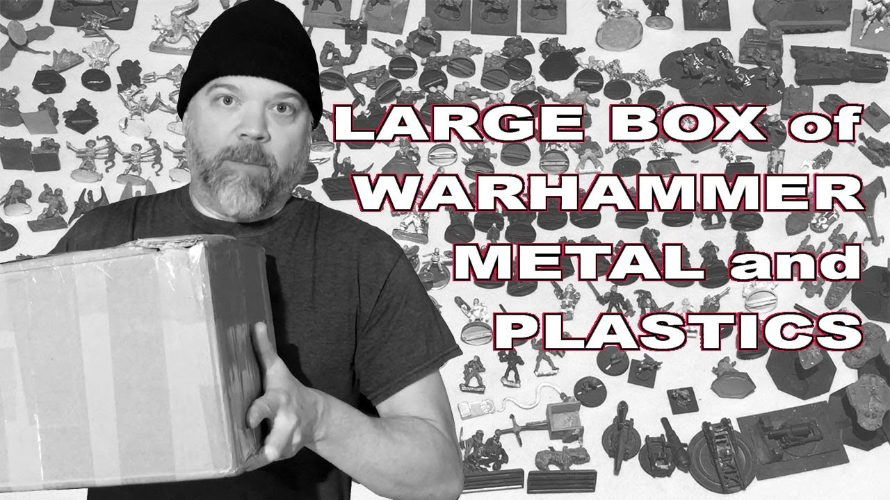 Sorting a Huge Box of Metal & Plastic Miniatures - Citadel Warhammer ...