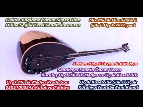 Serkan Akyel Gidecegim Bu Ellerden Gayri duramam Elektro Bağlama   Uçak Müzik
