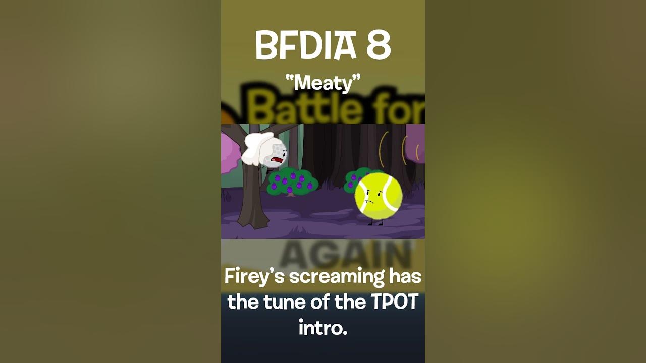 Every TPOT Intro Reference in BFDIA #shorts #bfdia #tpot - YouTube