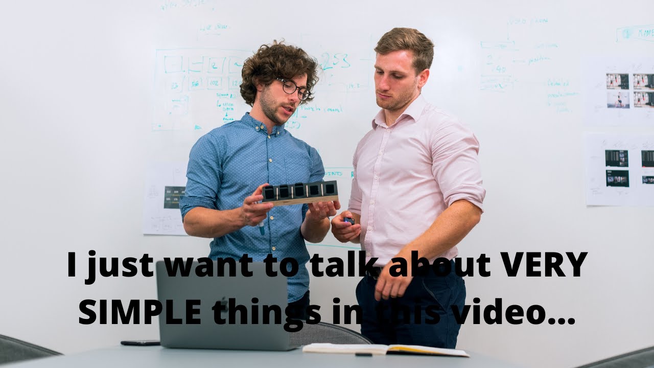 I want to explain some SIMPLE stuff... - YouTube