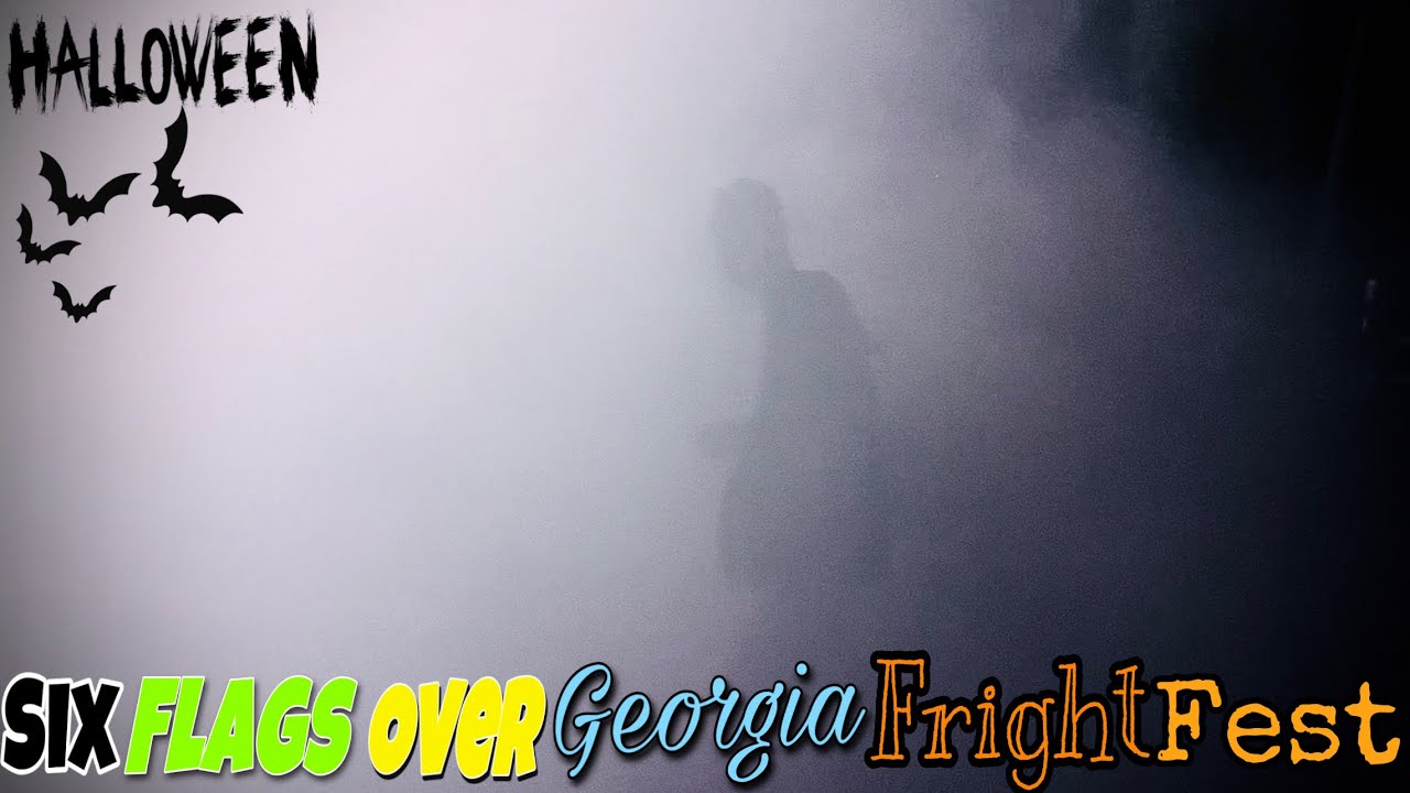 Six Flags Over Georgia: Fright Fest! - YouTube