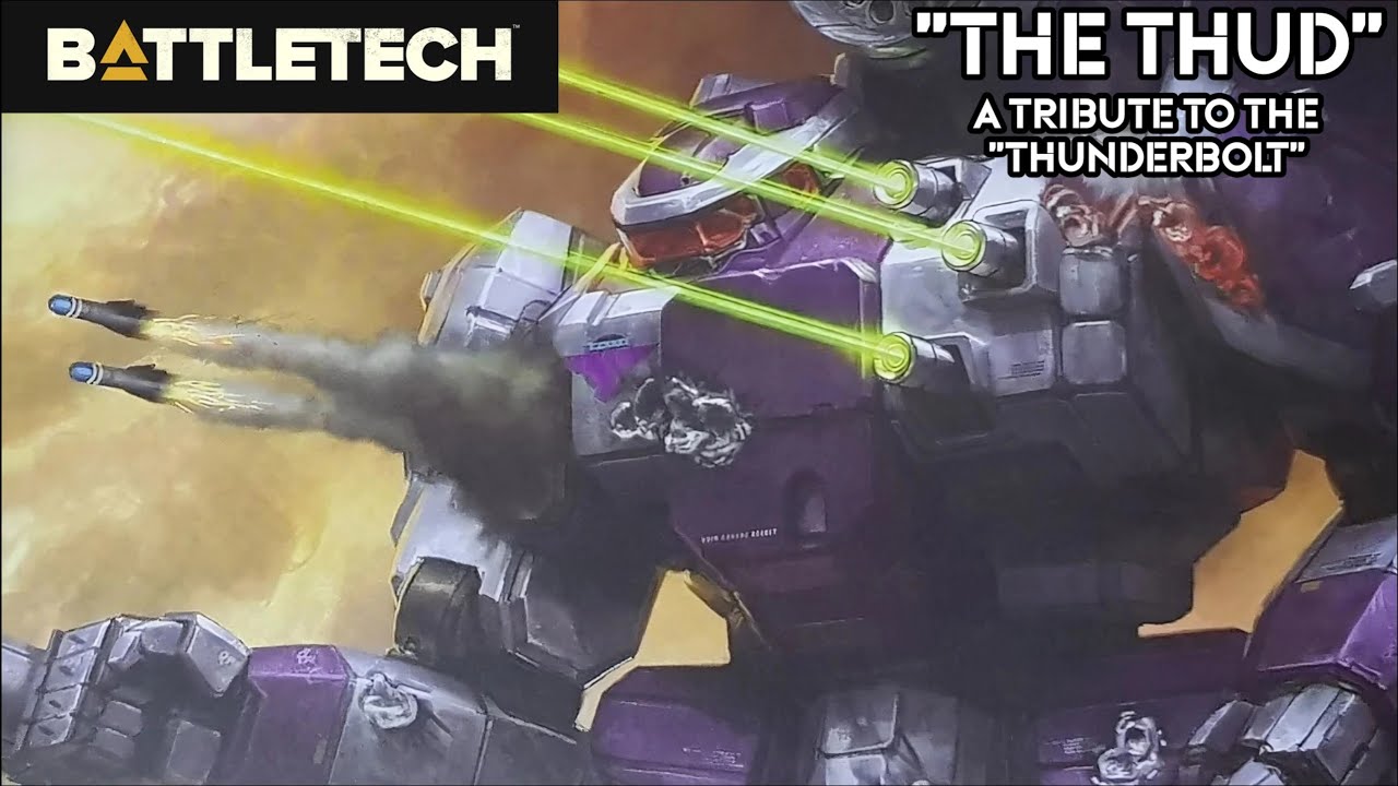"The Thud" | A Tribute to the "Thunderbolt" from BattleTech - YouTube