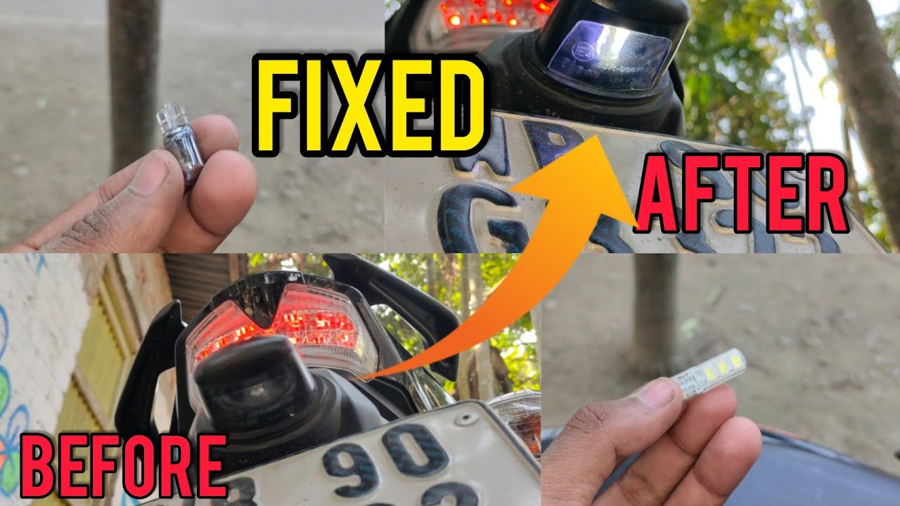 How To Change Number Plate Biulb Of apache1604v At Home how-to-change-number-plate-biulb-of-apache1604v-at-home