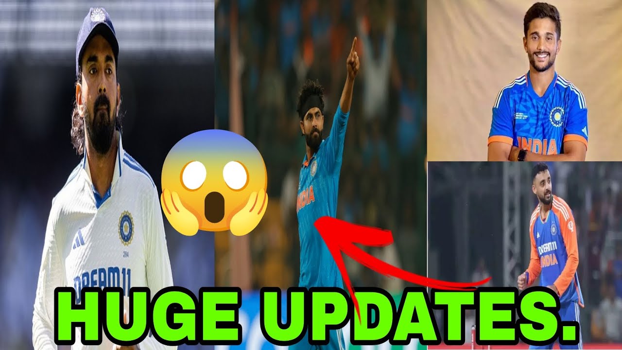 HUGE UPDATES on INDIA CT SQUAD! 😳🔥 Champions Trophy 2025 Cricket News ...