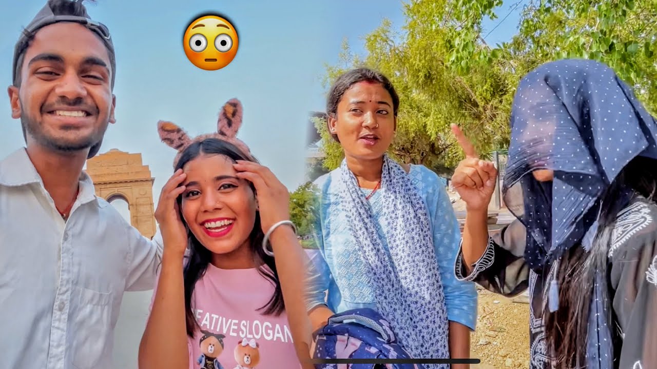 Aaj Fir Maine Kya Kar Diya 😳 | she is my cute friend 😍 happy Vlogger ...