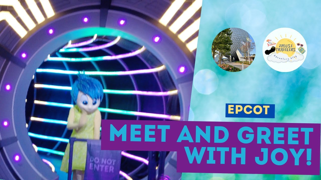Meet Joy | Character Meet and Greet | Epcot | Walt Disney World - YouTube