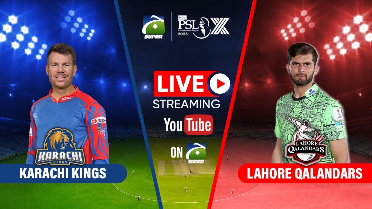 Live | PSL 10 | Karachi Kings vs Lahore Qalandars | Live Score Card ...