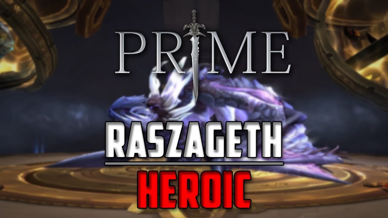 Prime VS. Raszageth Heroic - YouTube