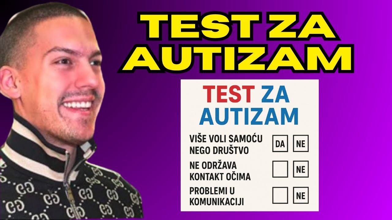BAKA PRASE RADI TEST ZA AUTIZAM *malo je falilo* - YouTube