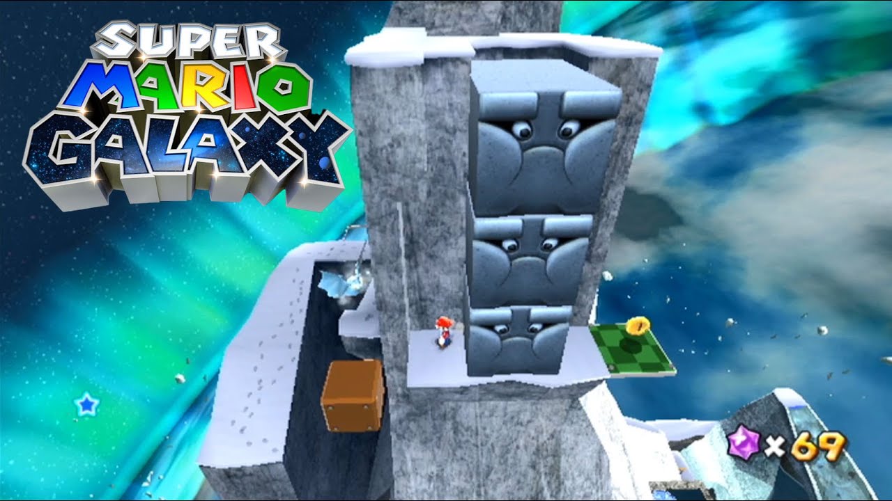 Super Mario Galaxy [Wii] Conquering The Summit (Freezeflame Galaxy ...