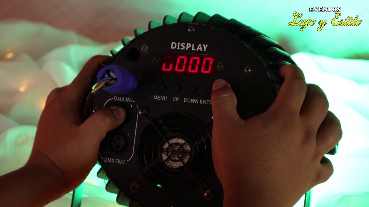 COMO PROGRAMAR LUCES LEDS PARA EVENTOS - YouTube