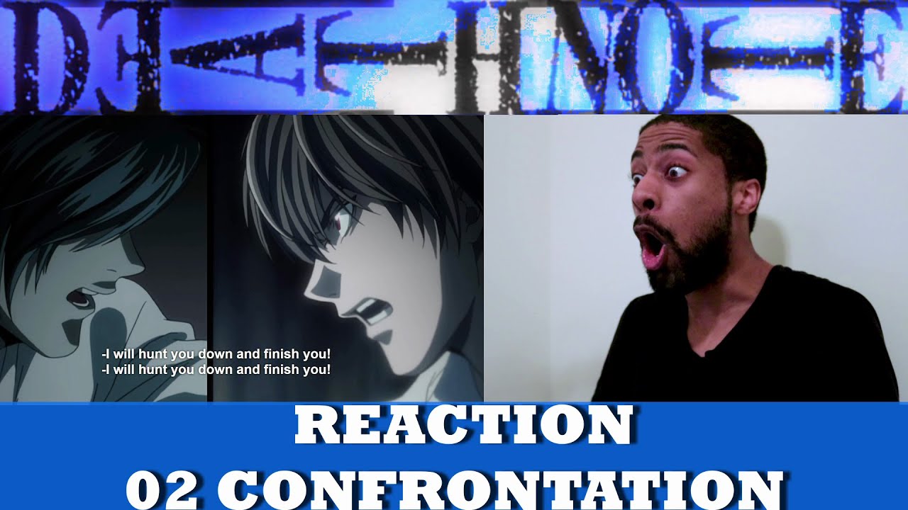 Death Note | Reaction | 02 Confrontation - YouTube