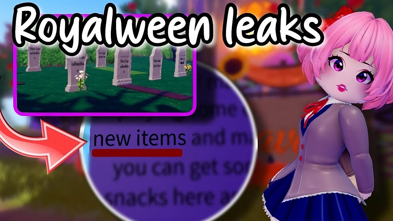 ROYALWEEN UPDATE! New Items coming soon in Royale High? - YouTube