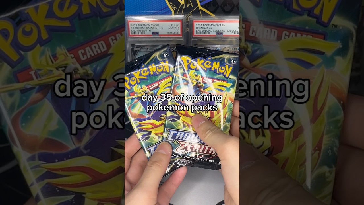 day 35 of opening pokemon packs! - YouTube