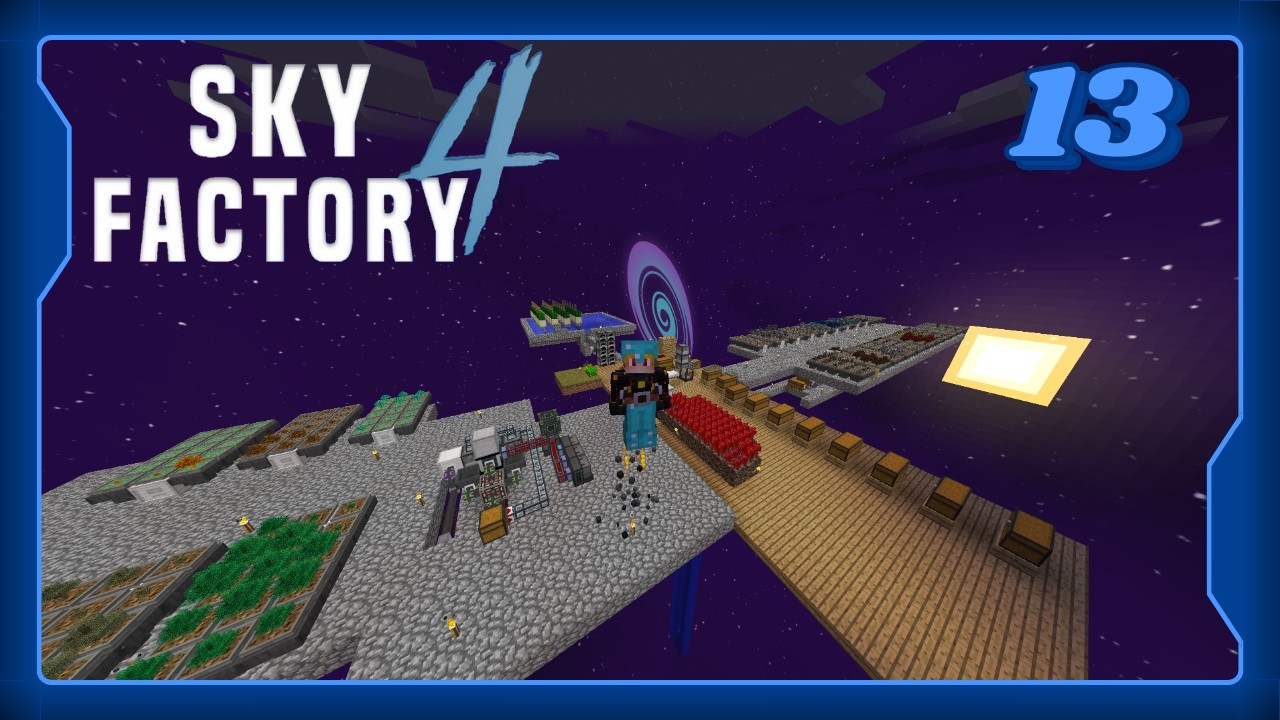 Plus besoin de marcher maintenant ! Skyfactory Ep 13 - YouTube