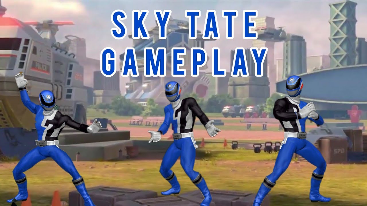 Power Rangers Legacy Wars sky Tate gameplay - YouTube