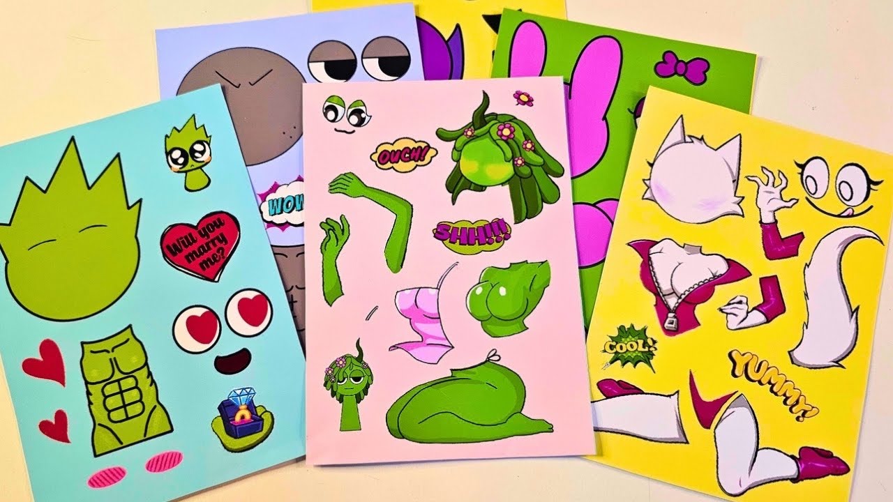 Incredibox Sprunki Sinner Edition But CUTE GIRLS Sticker | VINERIA ...