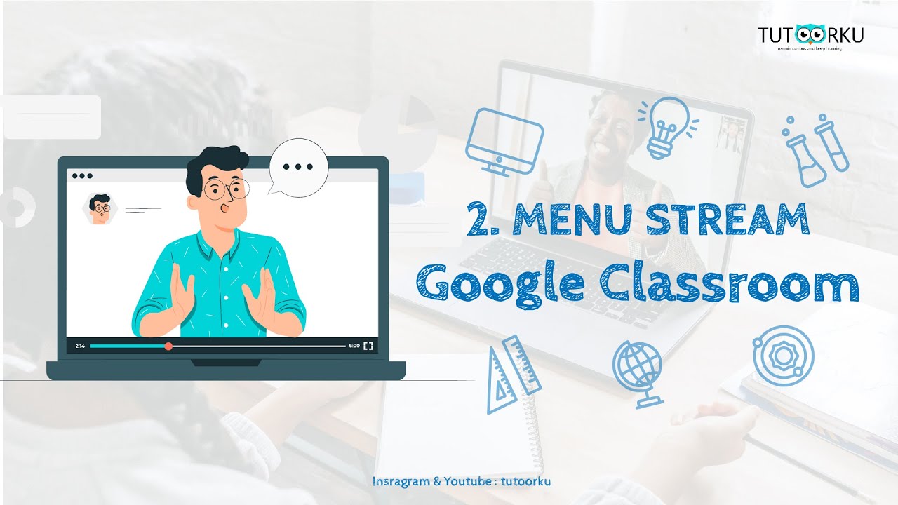 Menu Stream pada Google Classroom - YouTube