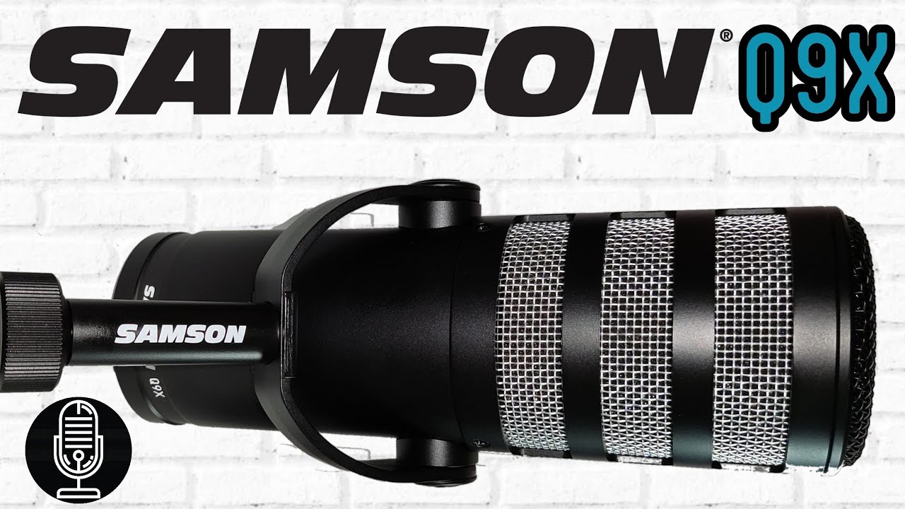 Samson Q9X - Broadcast Dynamic Microphone - Test / Review - NOT LIKE ...