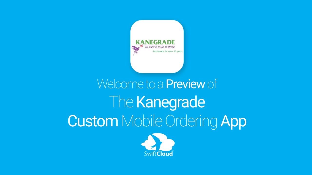 Kanegrade - Mobile App Preview KAN414W - YouTube