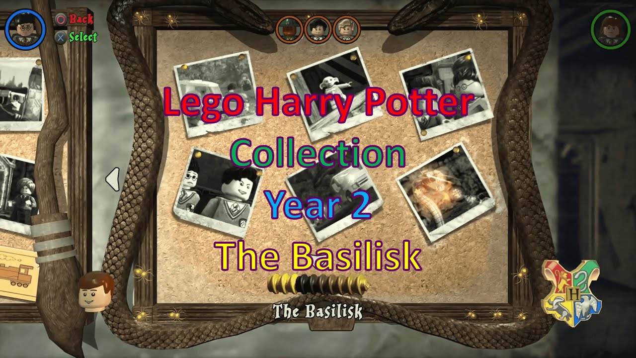 Lego Harry Potter Collection Year 2 The Basilisk - YouTube