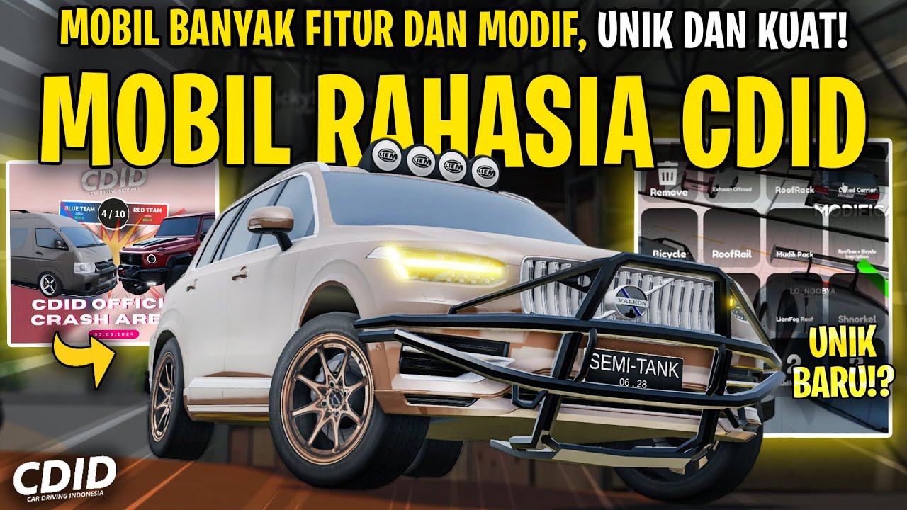 MOBIL UPDATE BARU RAHASIA DI CDID V1.7 ! REALISTIS DAN UNIK - Car ...