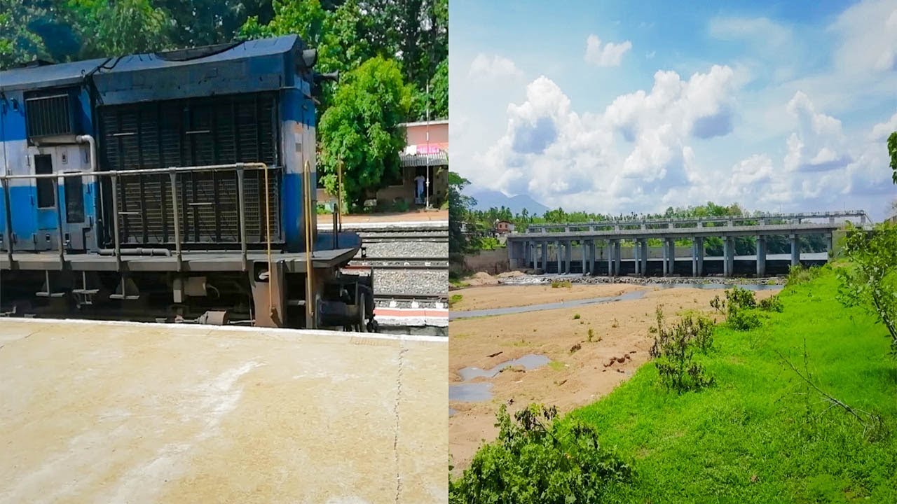 Nilambur Railway Station | Odayikkal Regulator Cum Bridge - YouTube