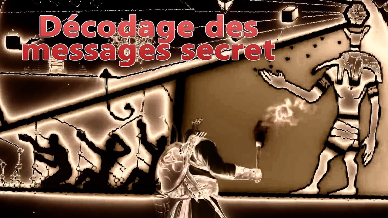 Décodage des messages secrets dans assassin's creed origins - YouTube