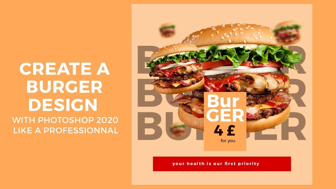 create your burger design - YouTube
