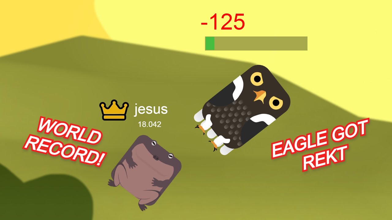 Deeeep.io - 1M Bullfrog vs Eagle‼️| Highscore - YouTube