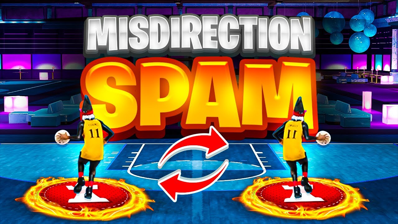 HOW TO MISDIRECTION SPAM IN NBA2K22! BEST MISDIRECTION SPAM TUTORIAL NBA2K22 - YouTube