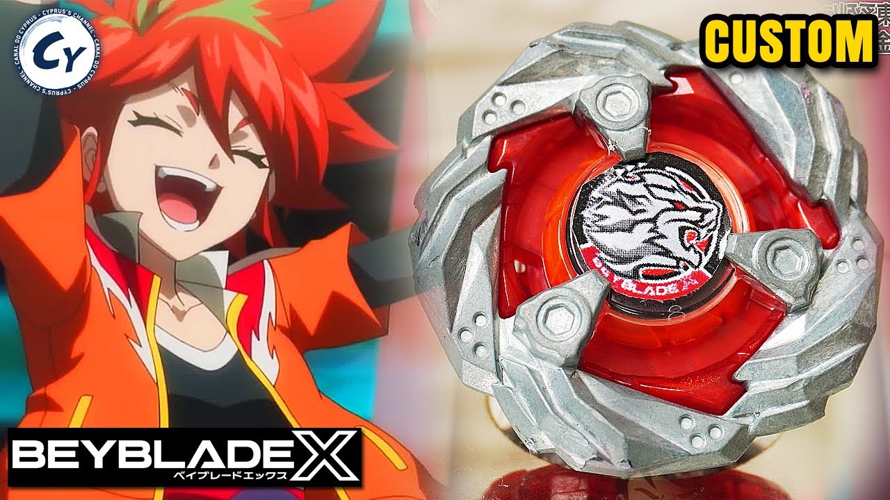 Da Criação a Batalha: LEONCLAW DA NEKKI AI NA VIDA REAL Beyblade X 熱気アイ ...