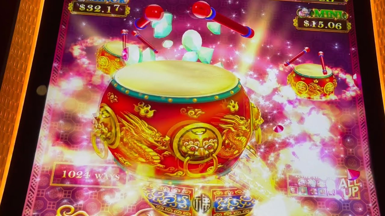 HUGE DANCING DRUMS PROSPERITY🥁🥁🥁 #slotman #chumashcasino #dancingdrums ...