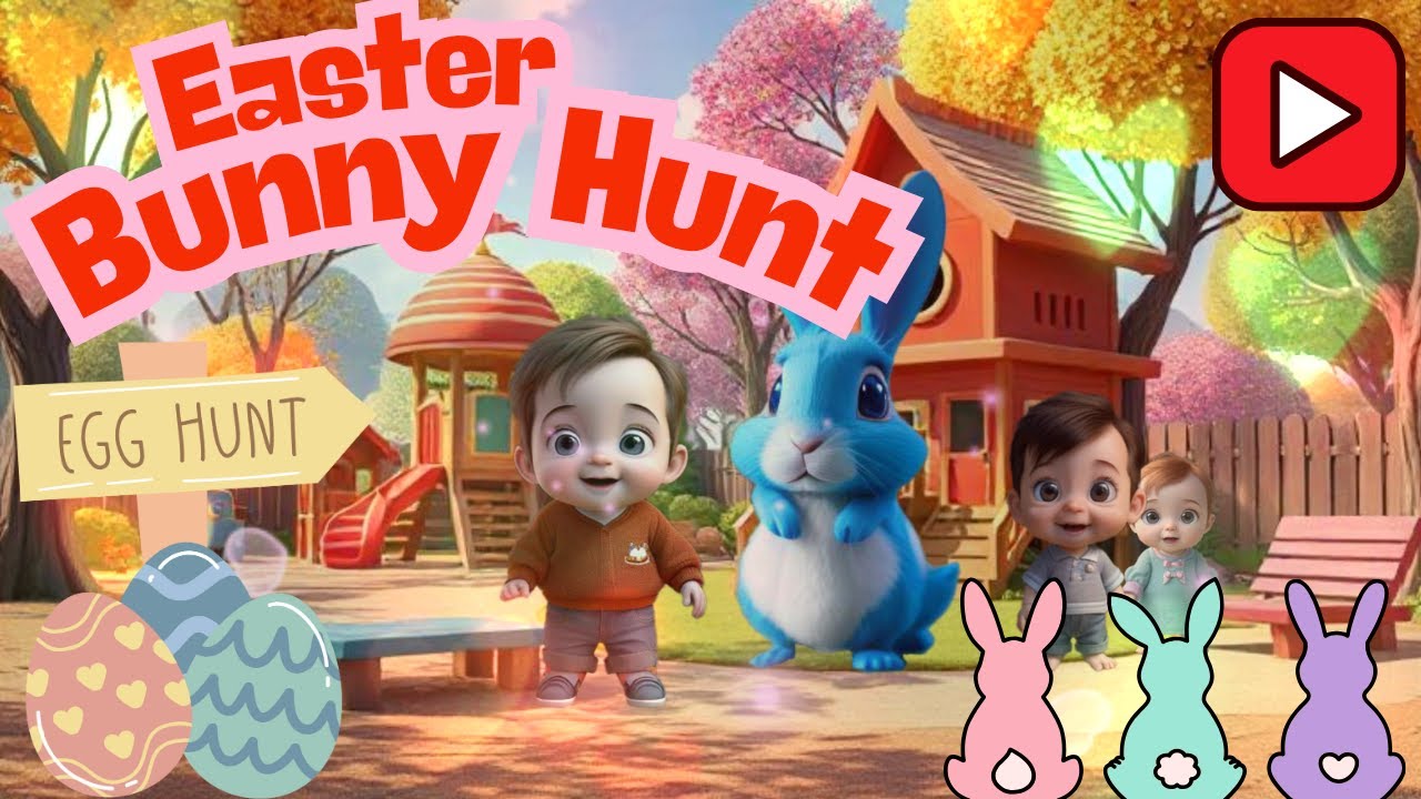 Going On An Easter Bunny Hunt - Songs For Kids - Great For Movement ...