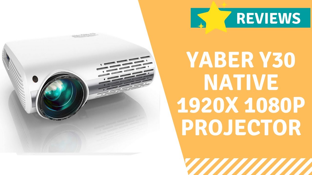 YABER Y30 Native 1080P Projector 7200L Upgrade Full HD Video Projector ...