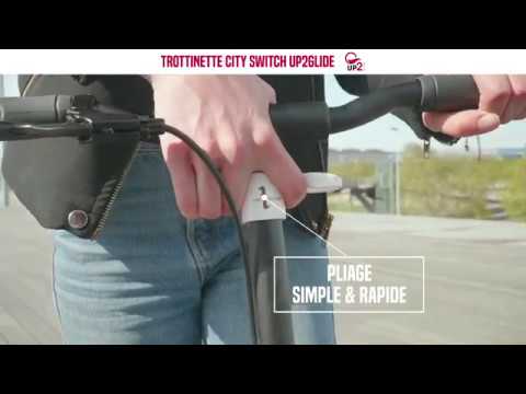 GO Sport - Up2Glide - Trottinette City Switch innovation pliage rapide