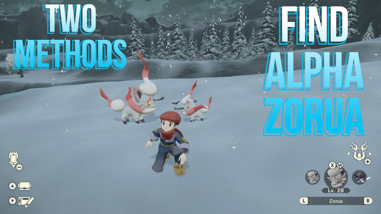 How To Find Alpha Zorua In Pokemon Legends Arceus YouTube How To Find Alpha Zorua In Pokemon Legends Arceus YouTube