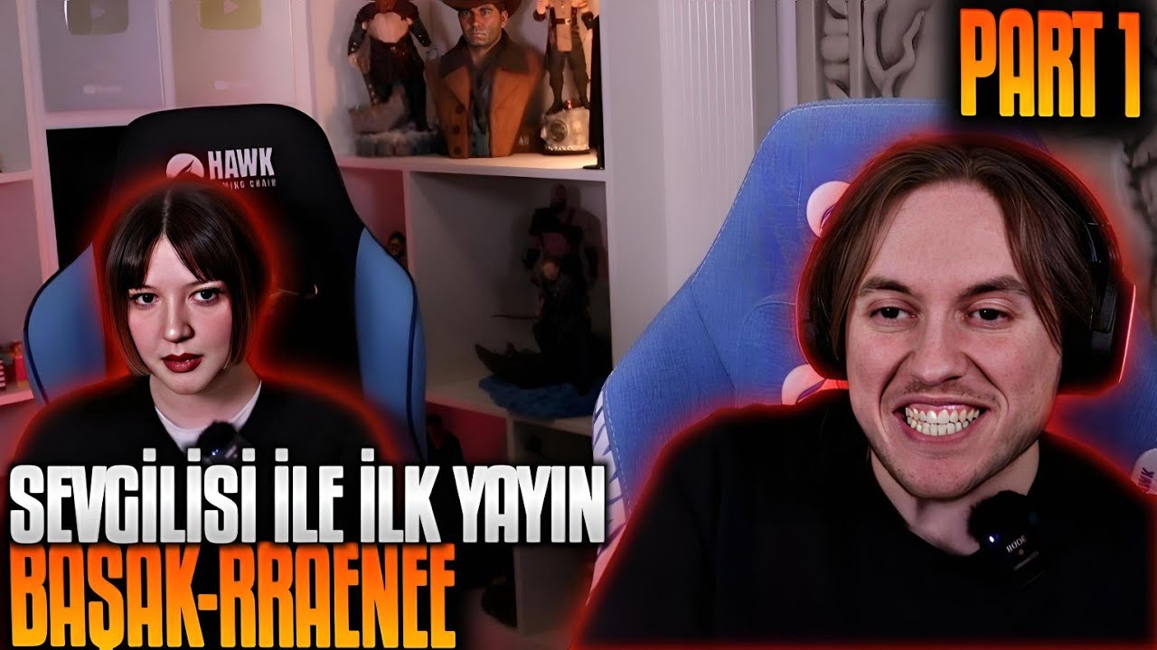 RRaenee Sevgilisi İle İlk Yayını|Başak-RRaenee PART 1 #rraenesevgilisi ...