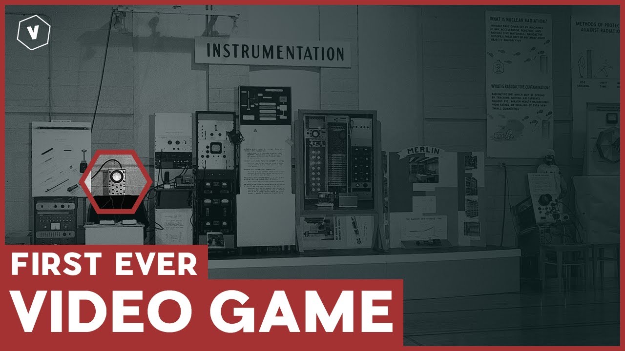 FIRST VIDEO GAME IN HISTORY - YouTube