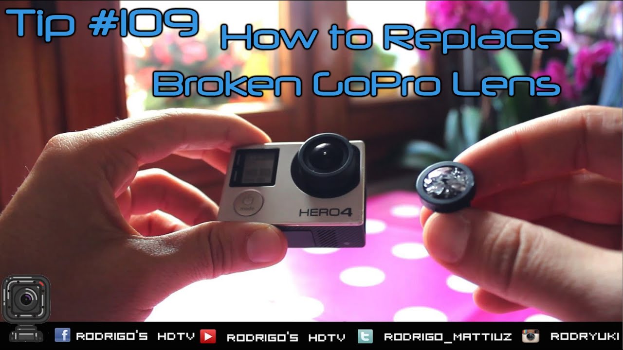 GoPro: Tip#109 Lens Replacement in 2 minutes! - YouTube