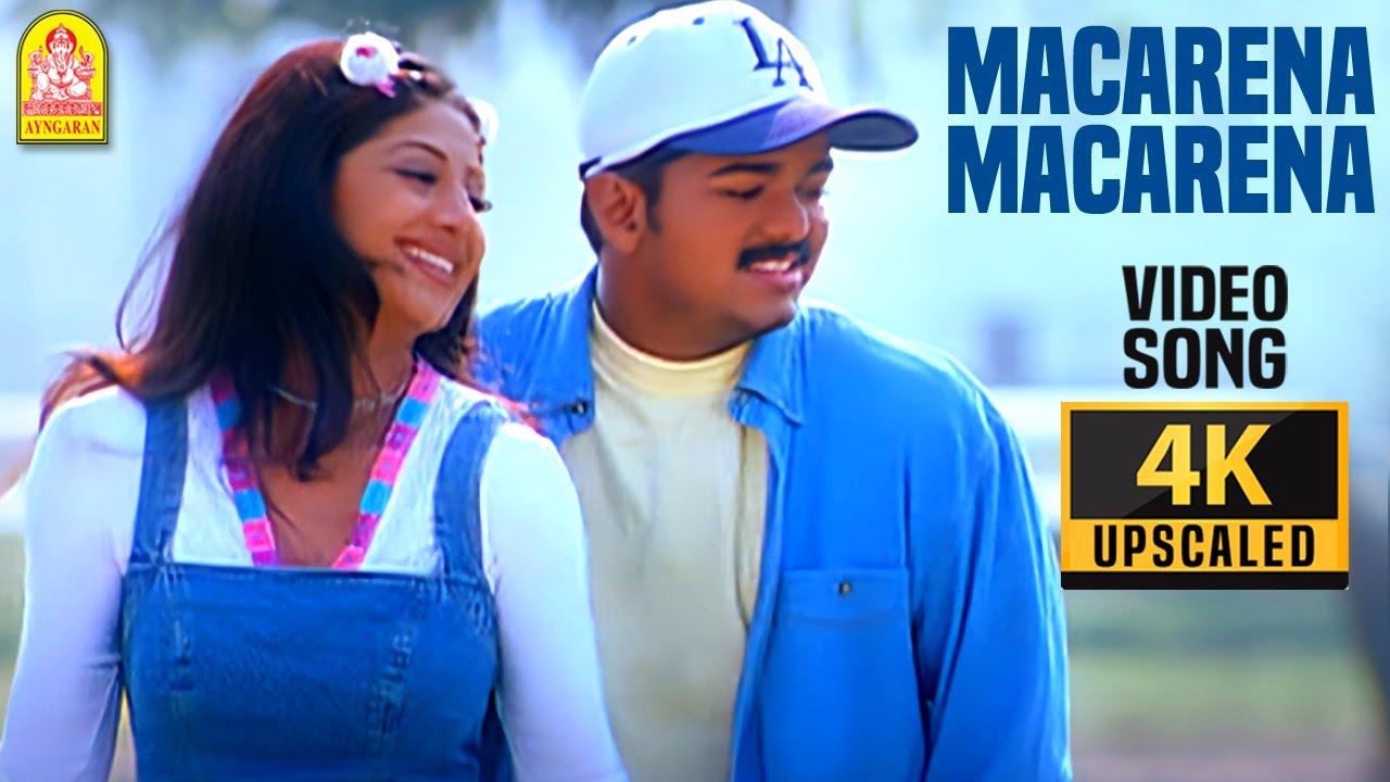 Macarena - 4K Video Song | மேக்கரீனா | Kushi | Vijay | Jyothika | SJ ...