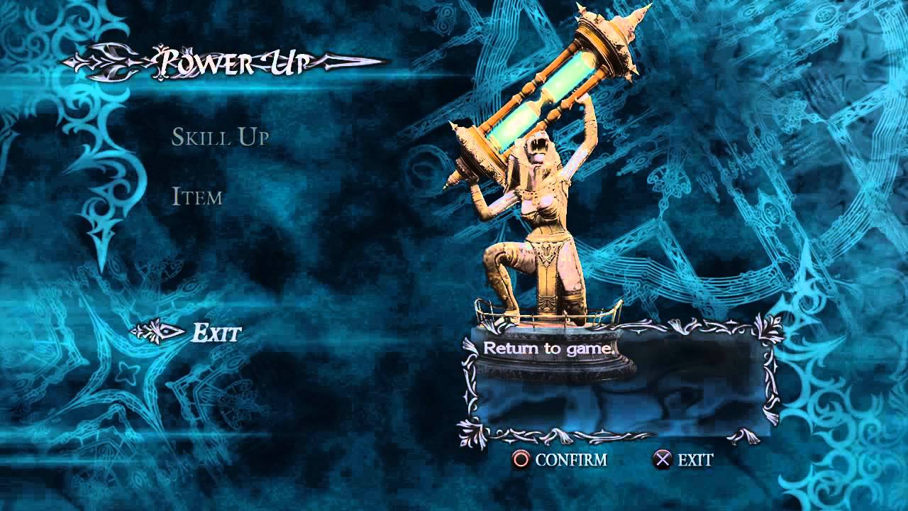 Devil May Cry 4 Special Edition Power up menu/music - YouTube
