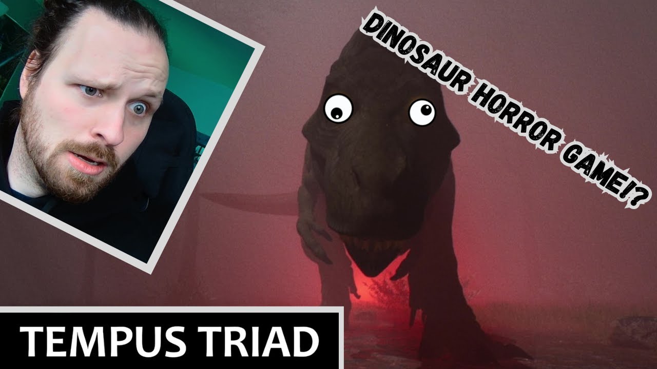 I finally Try The Scary Dinosaur Game : Tempus Triad - YouTube