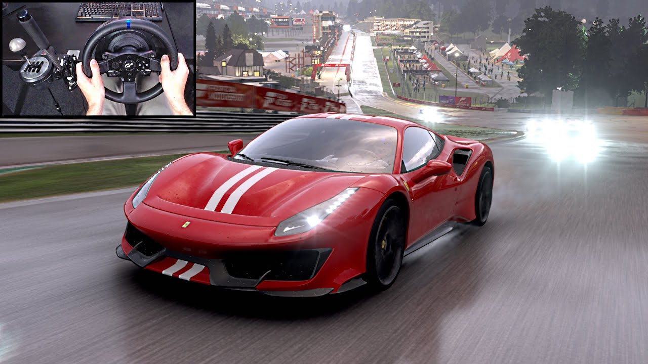Ferrari 488 Pista - Forza Motorsport | Steering Wheel + Paddle Shifter ...
