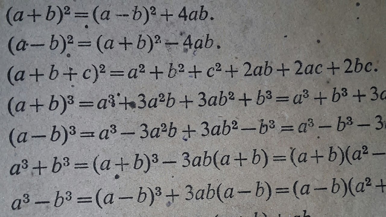 Prove That a b c 2 a2 b2 c2 2ab 2bc 2ac YouTube