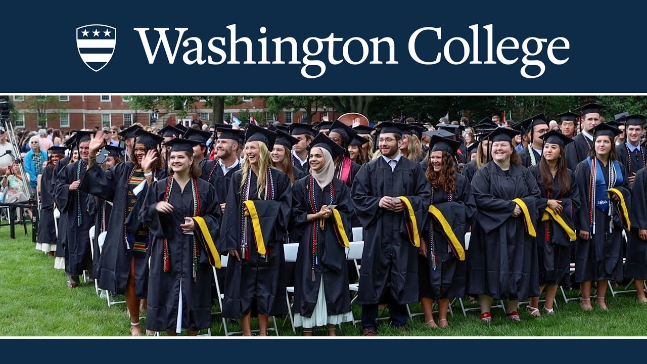 Washington College's 241st Commencement Exercises - YouTube