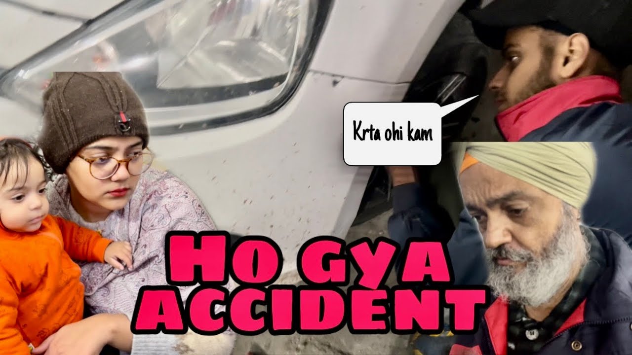 Doctor Kol jande Time Accident Ho Gya 🥺😟 || Papa Gussa Hoge 😡 - YouTube