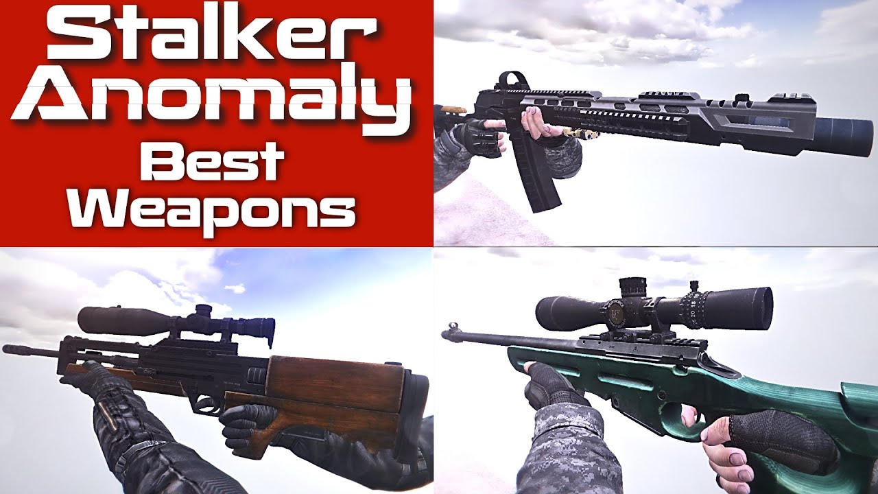 Stalker Anomaly Best Weapon Mod Pack Yet 2024 - YouTube