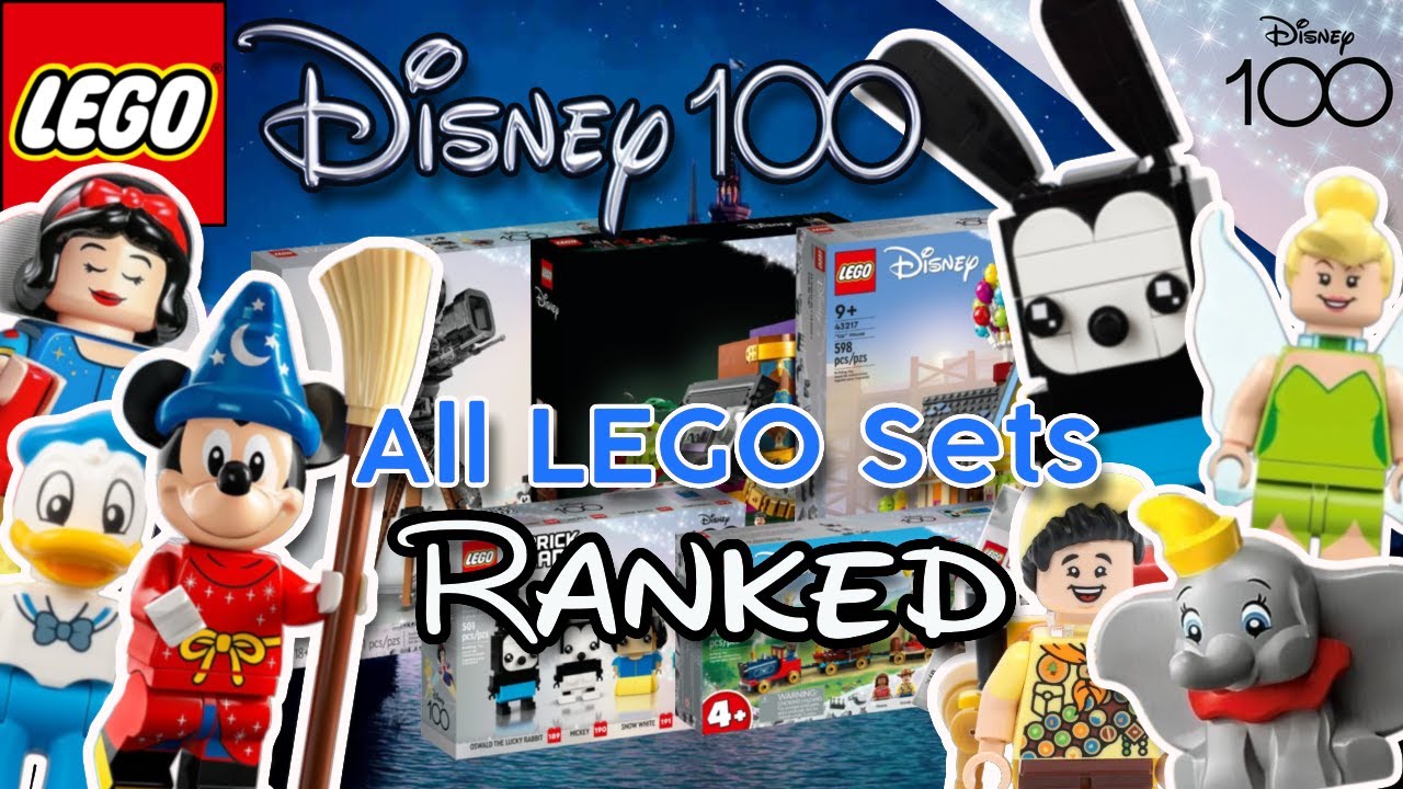 LEGO Disney 100 - Every Set Ranked! 2023 - YouTube